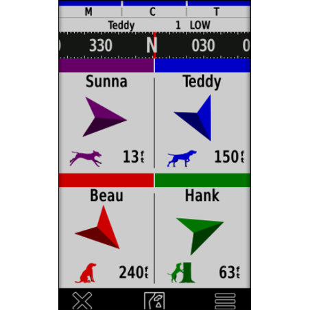 GPS GARMIN ALPHA 200 PLUS VERSION F